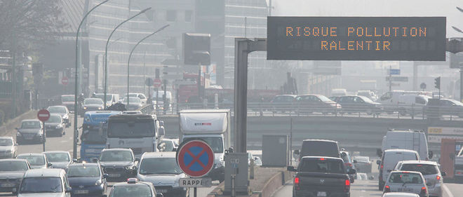 La pollution automobile à Paris